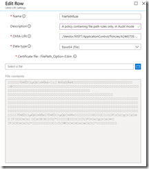 Deliver a WDAC Policy with Intune – airdesk